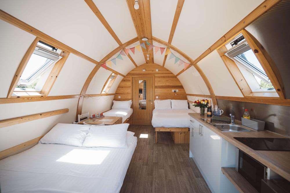 Glamping in Northallerton | Wigwam Holidays Sedgewell Barn.